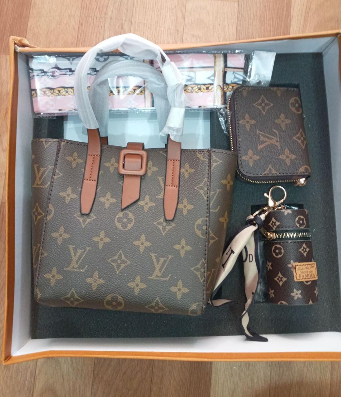 Купить Женская сумка Louis Vuitton monogramm Луи Витон коричневая с ...