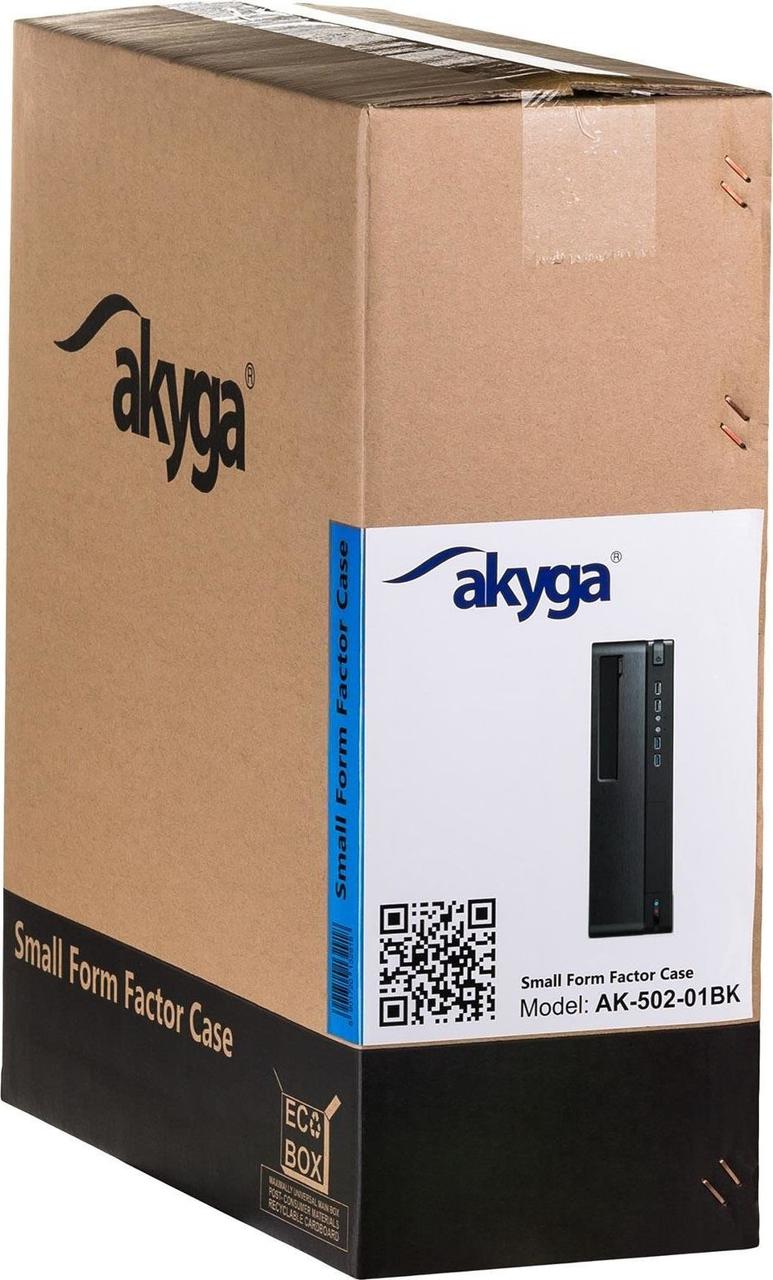 Купити Корпус Akyga SFF AK-502-02BK, ціна 1987 ₴ - Prom.ua (ID# 1376658998)
