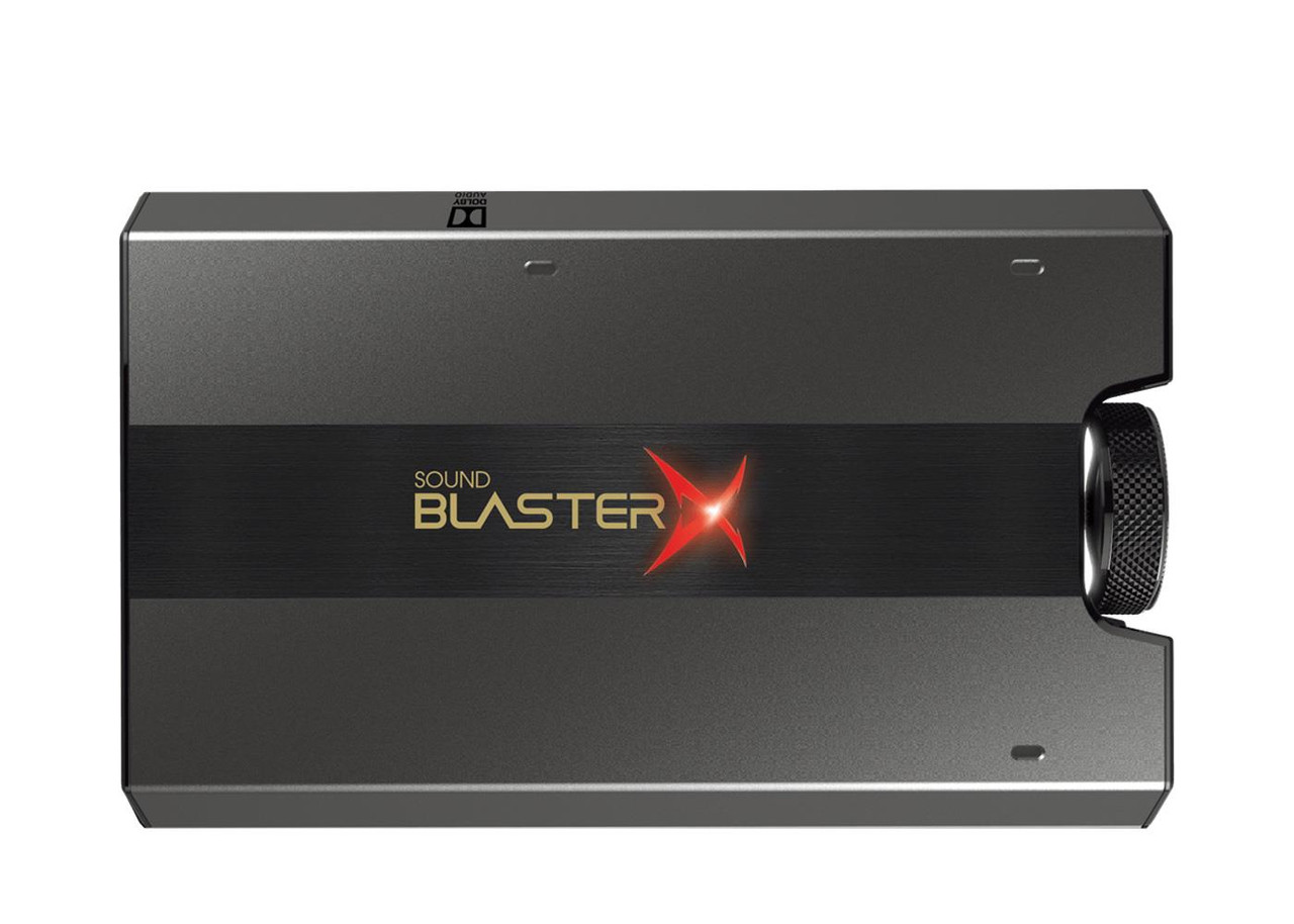Звукова карта зовнішня Creative Sound Blasterx G6 70sb177000000