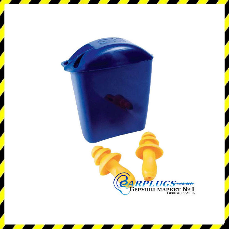 Беруши многоразовые 3M 1261 в футляре, США. SNR25. - купить по лучшей ...