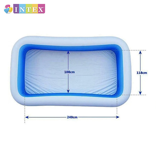 Купить Надувной бассейн Intex 58484 NP. Размером 305x183x56см, объём ...