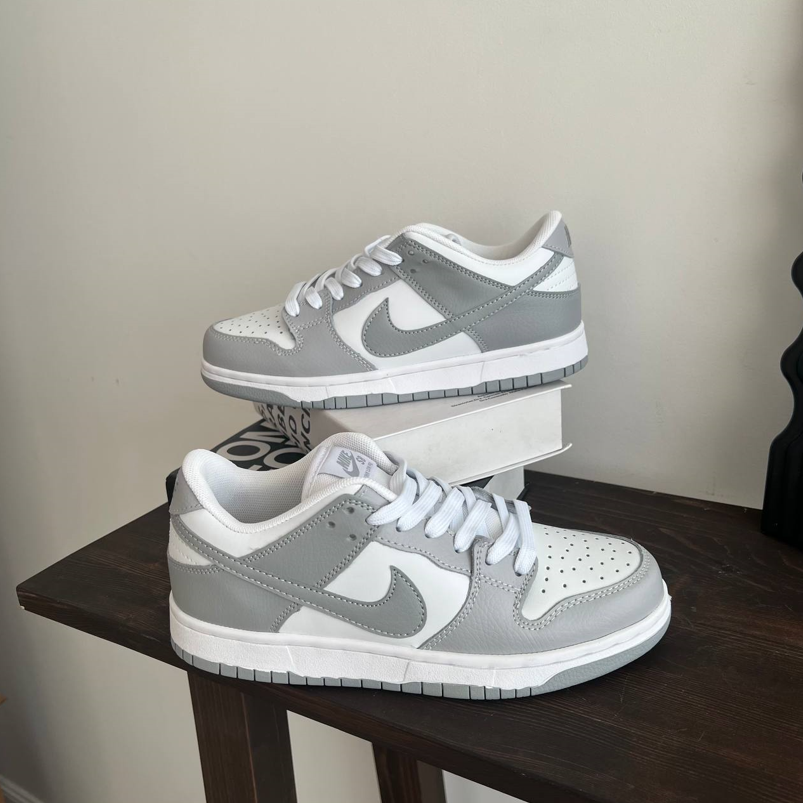 Купить Женские кроссовки Nike SB Dunk Low Gray Найк СБ Данк Лов серые с ...