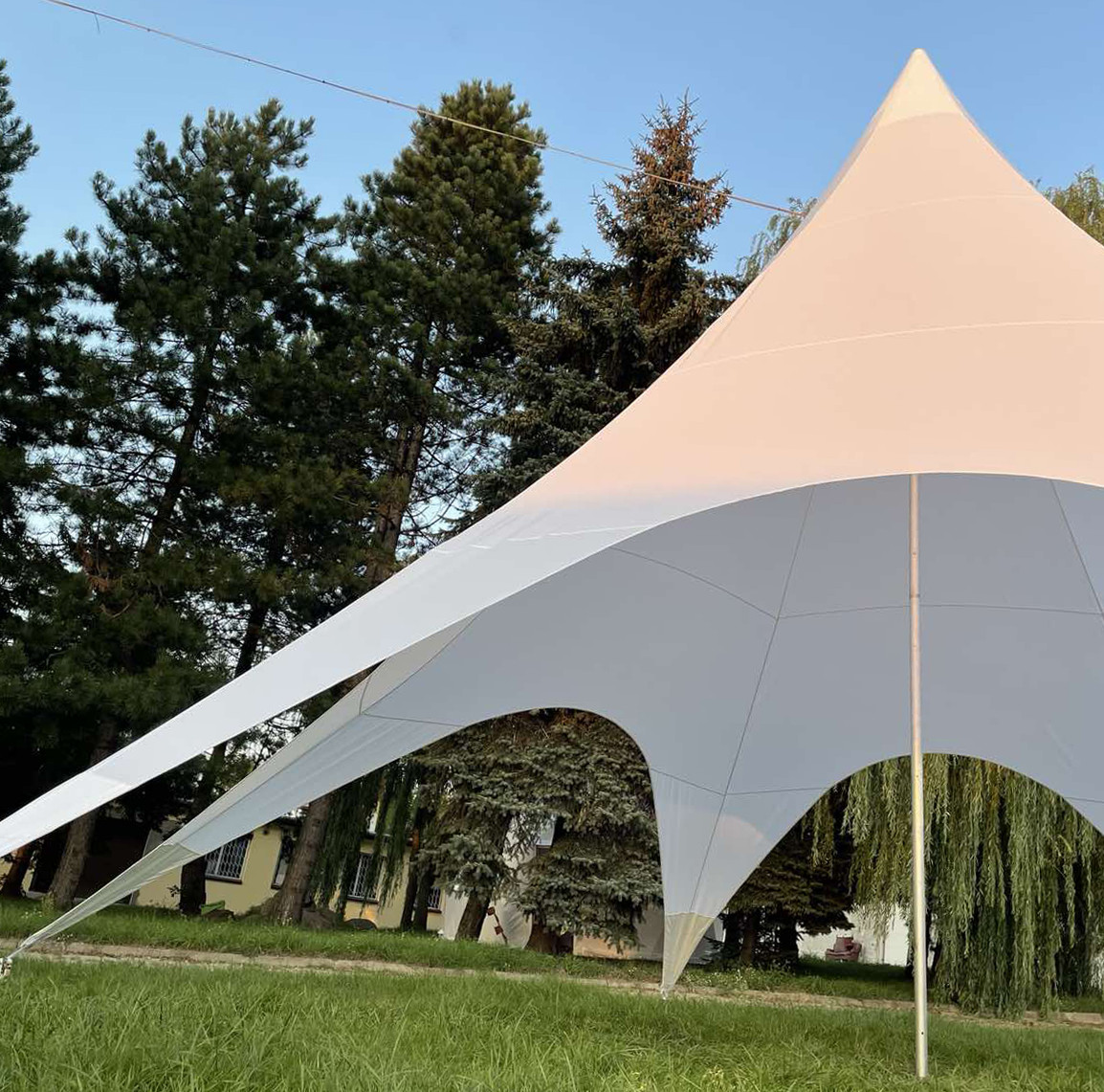 Шатер (тент) Звезда 14м Одномачтовый — в Категории "Торговые Палатки ...