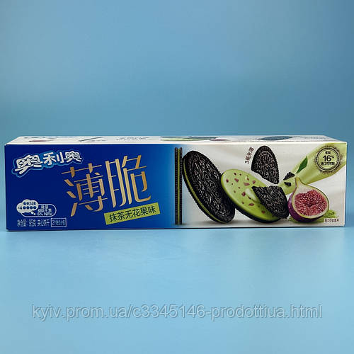 Купить Печенье Oreo Crisp Matcha Fig 95 г, цена 159 грн — Prom.ua (ID ...