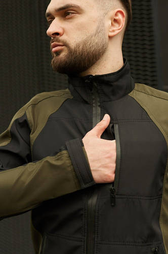 Купить Intruder SoftShell Lite 'iForce' хаки-черная, цена 879 ₴ — Prom.ua (ID#1715797990)