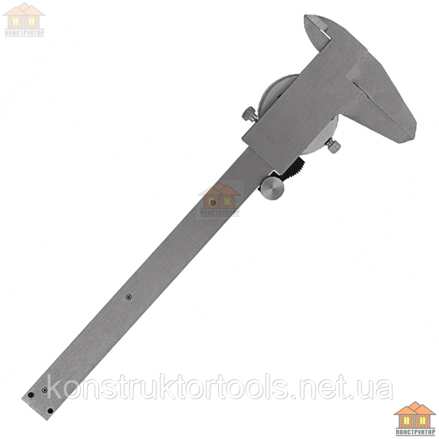 Штангенциркуль циферблатний 150мм +/- 0.02мм/м з глибиноміром пластиковий кейс INTERTOOL MT-3015 ...