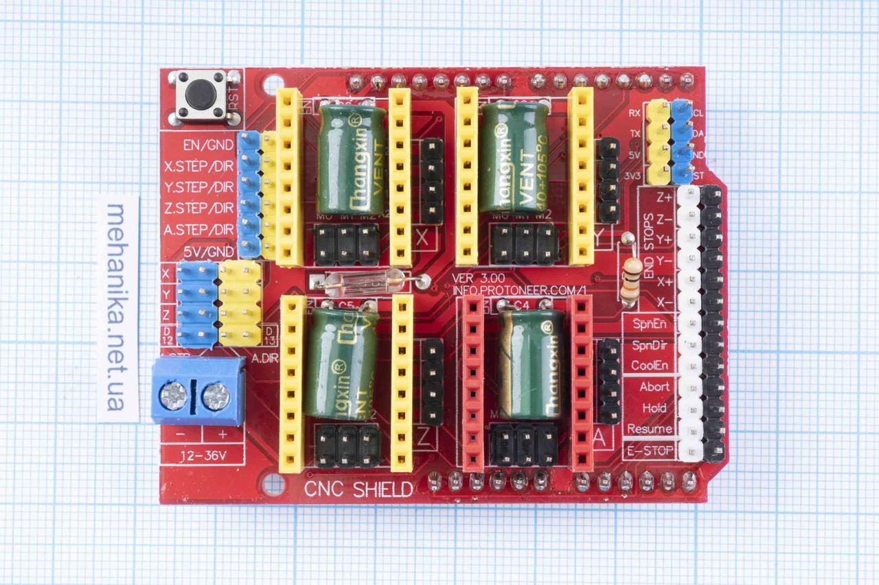 Плата Розширення для Arduino UNO, CNC Shield V3 та для Драйверів 77.38 ...