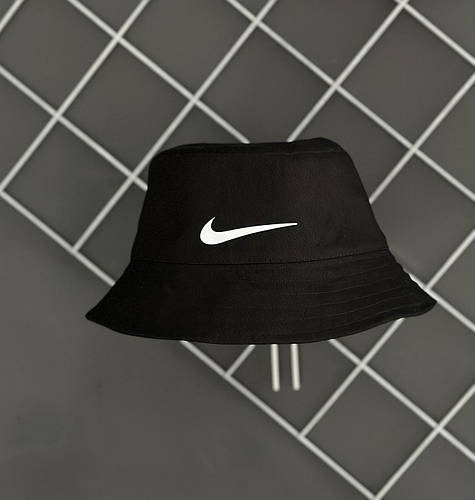 Купить Панама Найк черная мужская женская летняя Nike унисекс, цена 349 ...