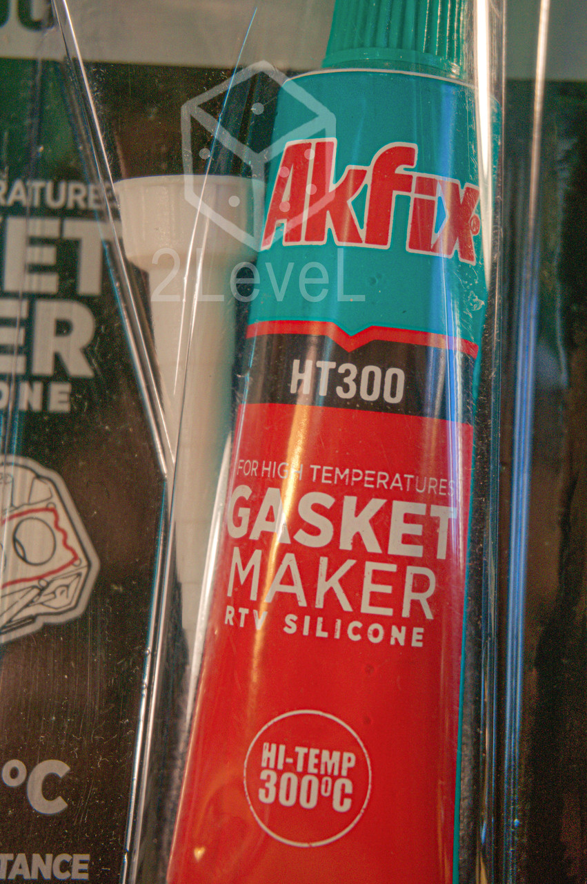 Купить Однокомпонентный силиконовый герметик Akfix HT300 50гр Черный ...