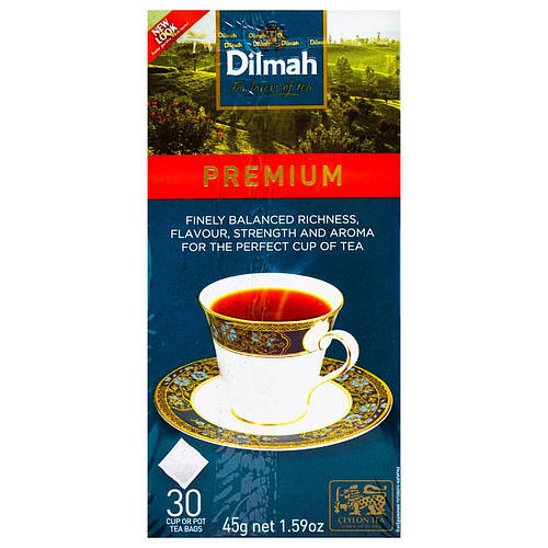 Чай чёрный Dilmah Premium в пакетиках 30 шт 45г (ID#1836549156), цена ...