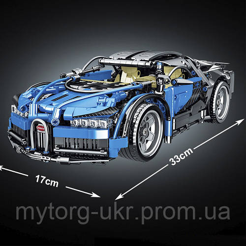 Купить Машинка конструктор Technol Model Bugatti Chiron 1:14 1225 ...