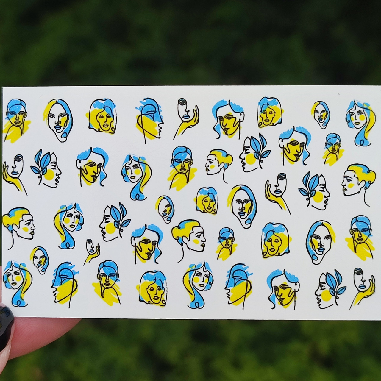 Патриотический слайдер UA07 на водной основе (5x8см): продажа, цена в ...