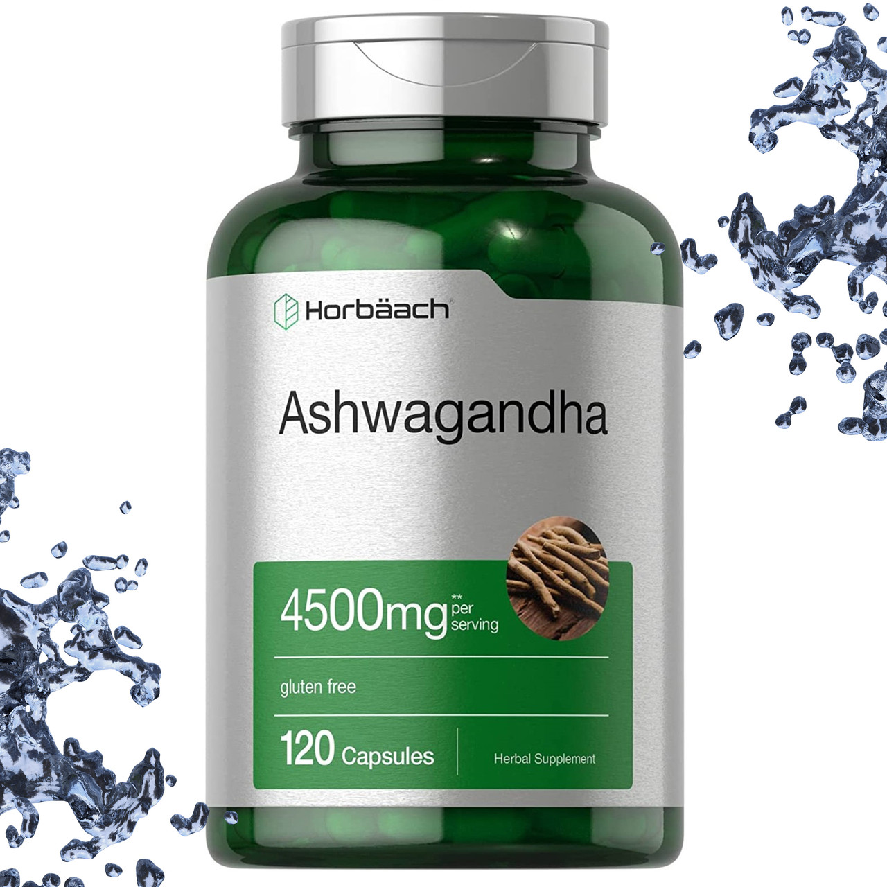 Ашваганда Horbaach Ashwagandha 4500 мг на порцію 120 капсул: продаж ...