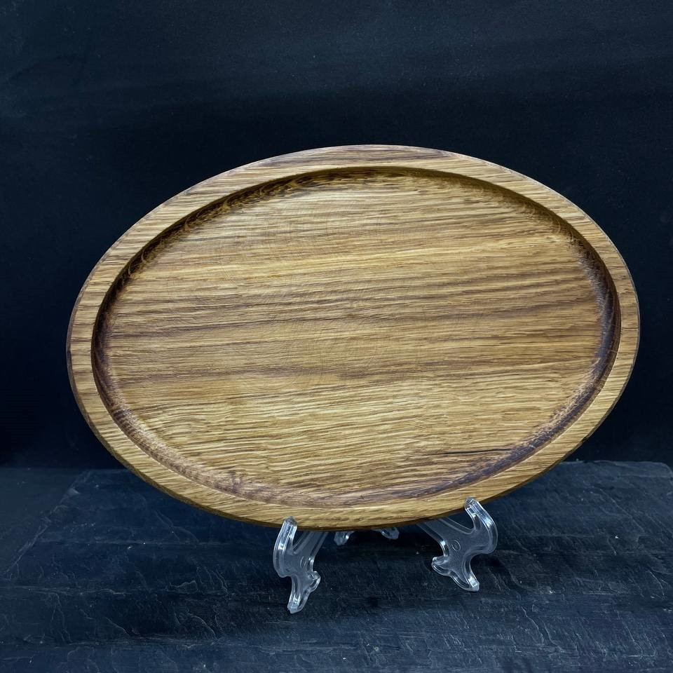 Купить Деревянный поднос - менажница для подачи блюд и закусок "Элипс ...