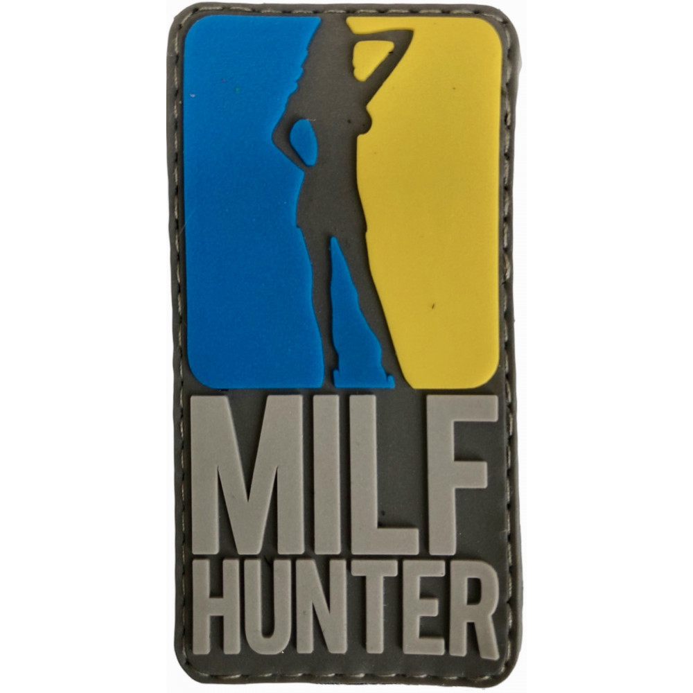 Купить Шеврон юмор "MILF HUNTER" (morale patch) Сделаем любой патч ...