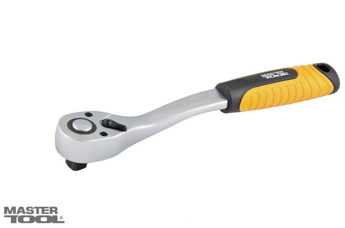 Купити Трещотка гнутая MASTERTOOL 3/8" 72Т 78-0121, ціна 438 ₴ - Prom.ua (ID# 1837384515)