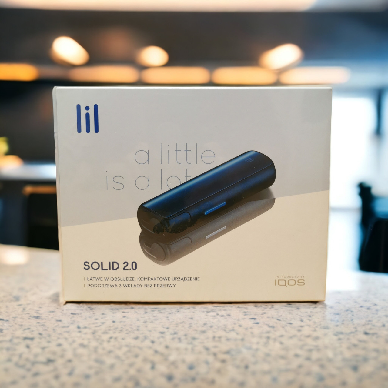 Купити Iqos Lil Solid 2.0 (Айкос Ліл Солід 2.0) Синій - Набір для нагрівання, ціна 599 грн ...