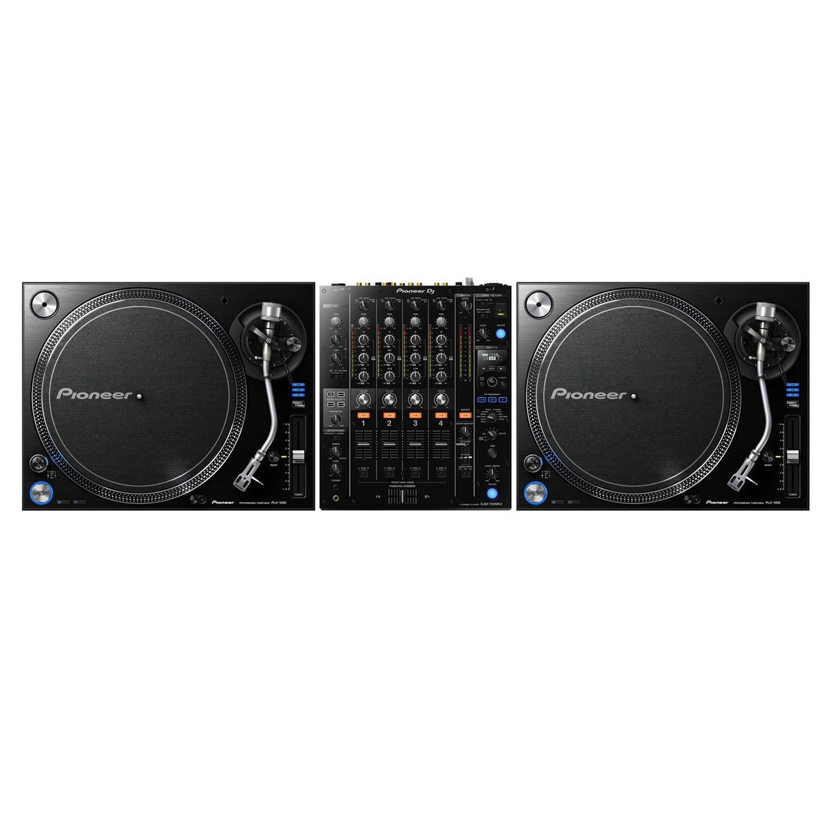 Купить Pioneer DJ PLX-1000 and DJM-750 MK2 Bundle PLX1000-DJM750, цена ...