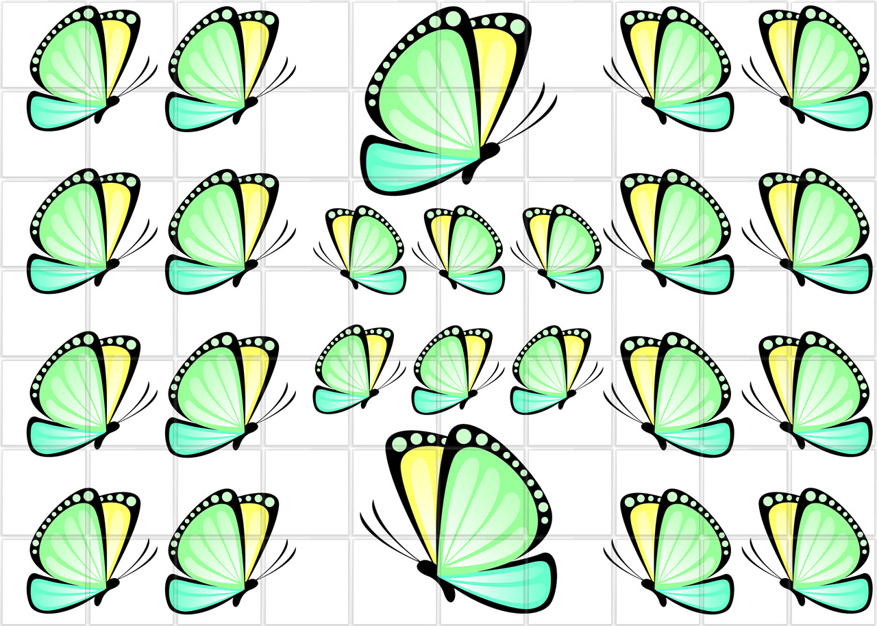 Картинка на Торт - Бабочки Сахарная — Купить Недорого на Bigl.ua ...