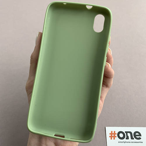 Чохол для Xiaomi Redmi 7A однотонний силіконовий чохол на телефон сяомі ...