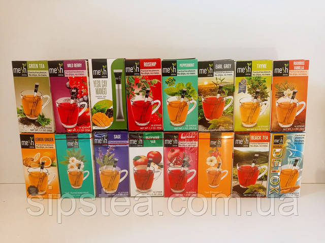 Купити Mesh stick квітковий чай Вітамін С Меш у стіках 16шт по 2гр ...