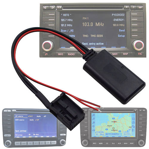 Купить Bluetooth модуль для Volkswagen RNS2 MFD2 RNS3 Passat Touareg ...