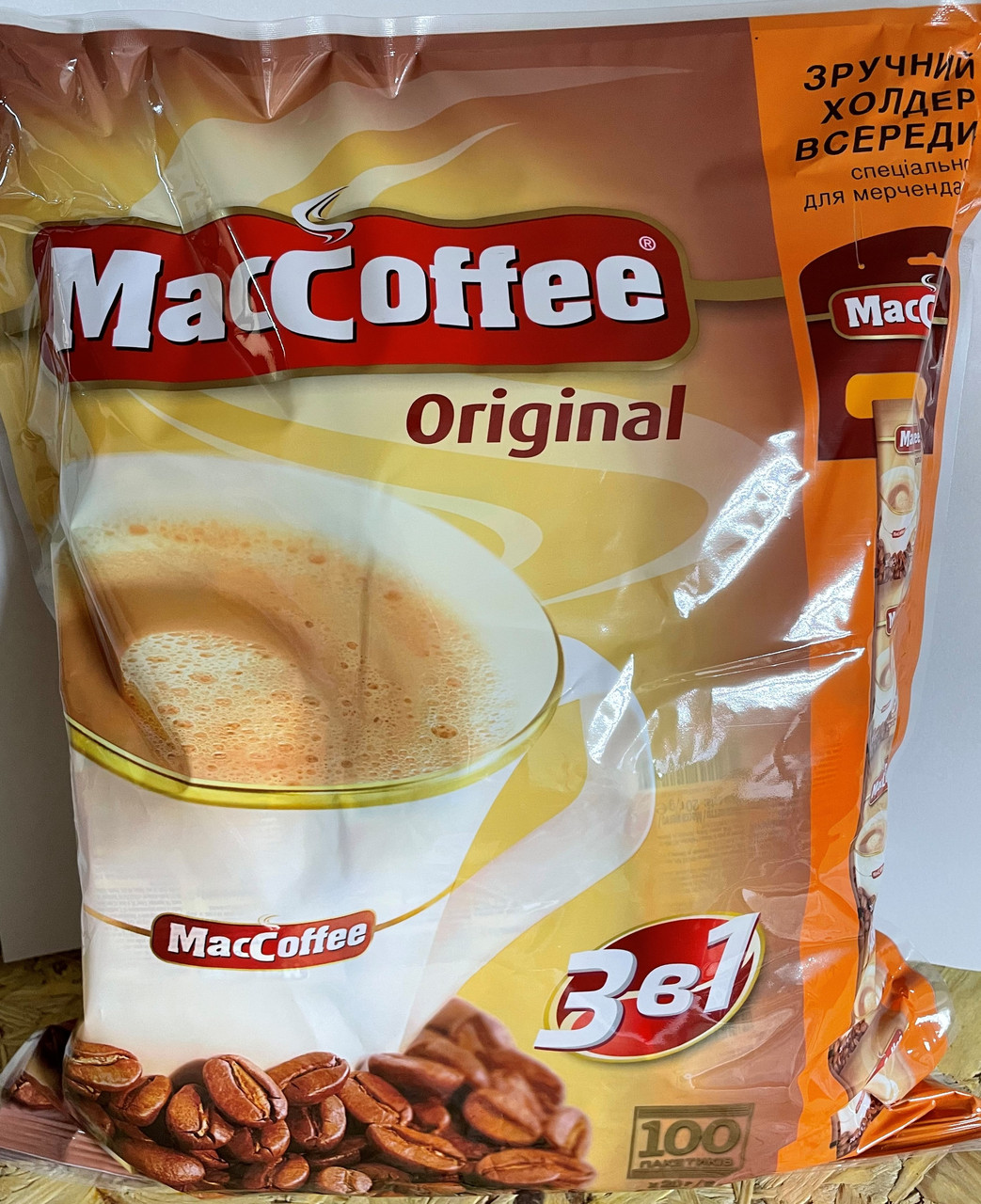 Купити Кава 3 в 1 Мaccoffee (Маккофе) Original, ціна 522 грн - Prom.ua ...