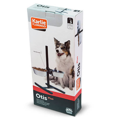 Купити Flamingo H Stand With Dishes ФЛАМІНГО миски для собак на штативі нержавіюча сталь S 2х1