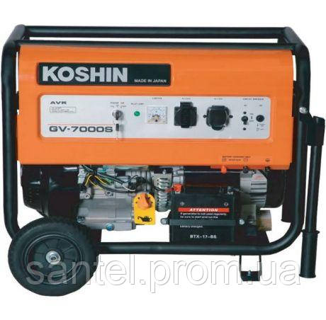 Купить Генератор Koshin GV-7000S (0658553), цена 43845 ₴ — Prom.ua (ID#1838959523)
