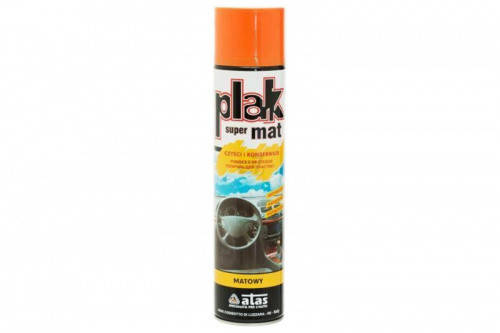 Полироль для торпедо Plak SUPERMAT Arancio (апельсин) 600мл ...