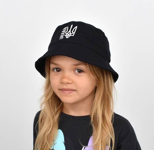 Котонова панамка патріотична колір чорний М(56-58 см) (ID#1622869146 ...