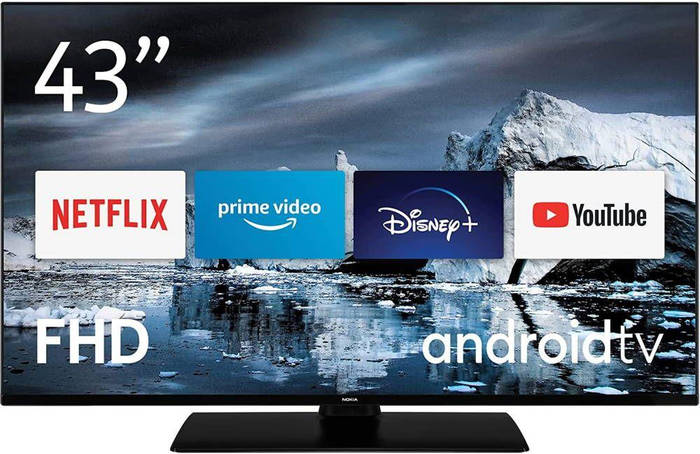 Телевізор 43 дюйми Nokia Smart TV 4300B ( Bluetooth Full HD Android HDR), ціна: 9999 ₴, купити ...