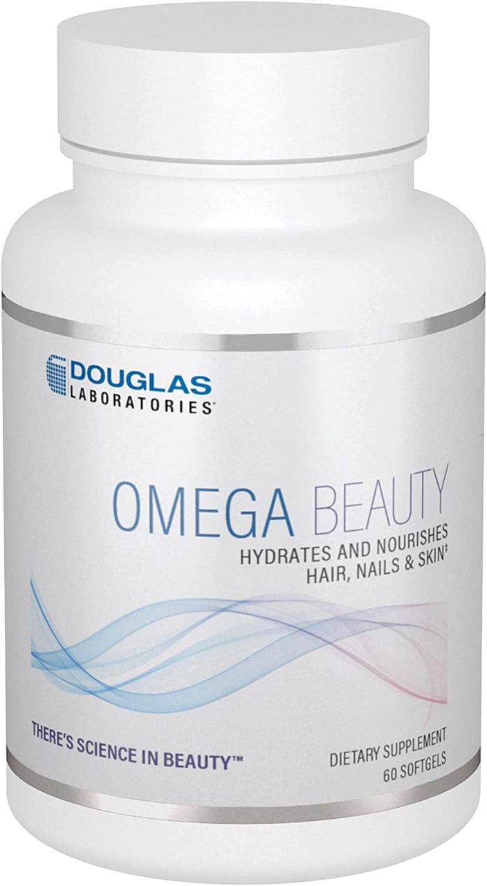 Купить Douglas Laboratories Omega Beauty / Омега для здоровья кожи, волос и ногтей 60 капсул ...