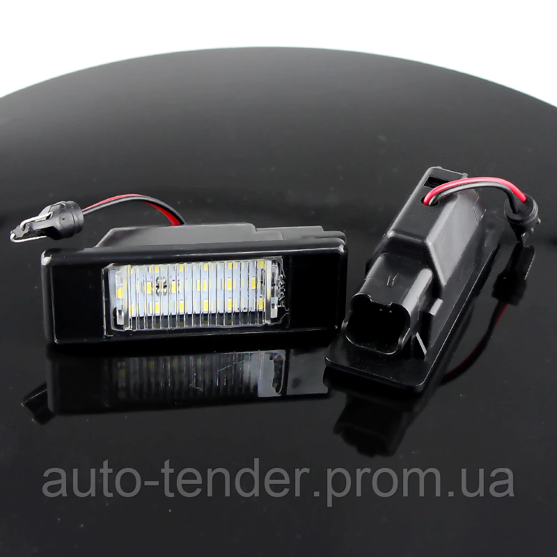 Купить Nissan Qashqai I J10 II J11 подсветка заднего номера LED 2 шт ...