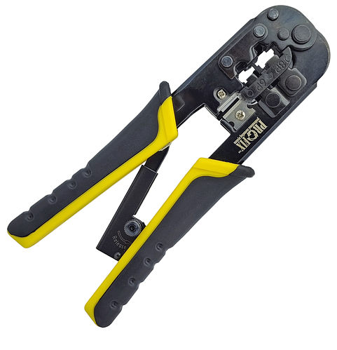 Купить Обжимка для RJ-45 ProFix HT-5684 6p4c 8p8c с трещеткой, цена 312 ...