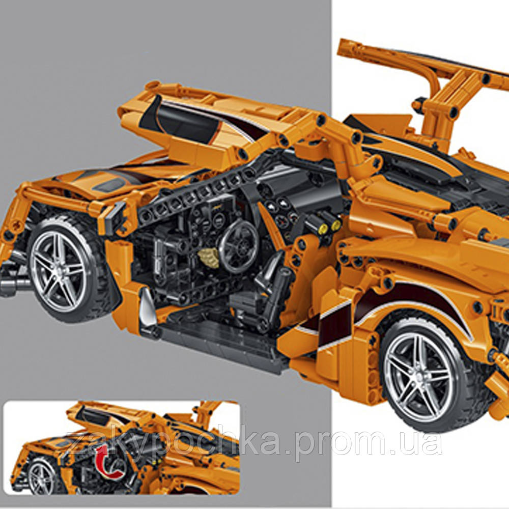 Gumpert Apollo IE 1:14 Машинка конструктор Оранжевый (ID#1840107131 ...