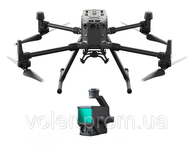 Квадрокоптер дрон DJI Matrice 300 RTK + підвіс із лідаром Zenmuse L1 ...