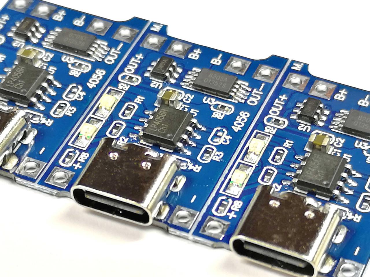 Купить TP4056 Type-C Модуль заряда Li-ion аккум 1000мА с защитой от ...