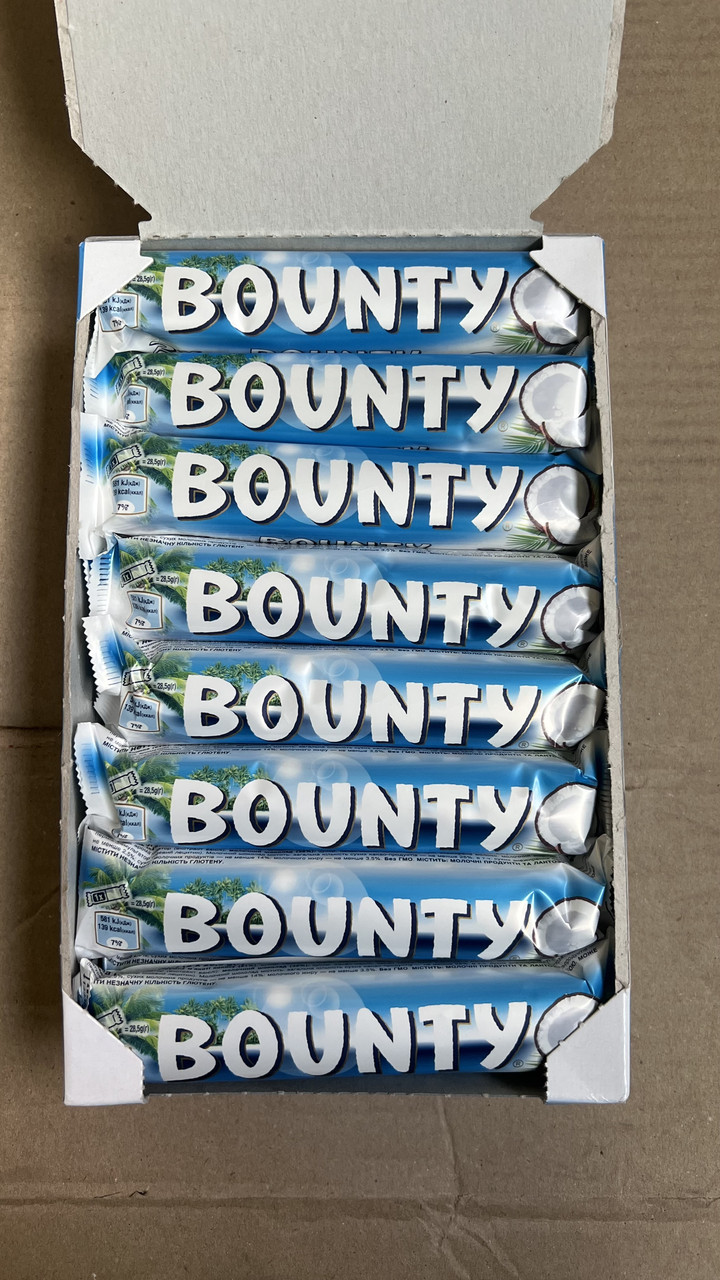 Купити Баунті BAUNTY 57 грамів, ціна 18.50 грн - Prom.ua (ID# 1840634213)