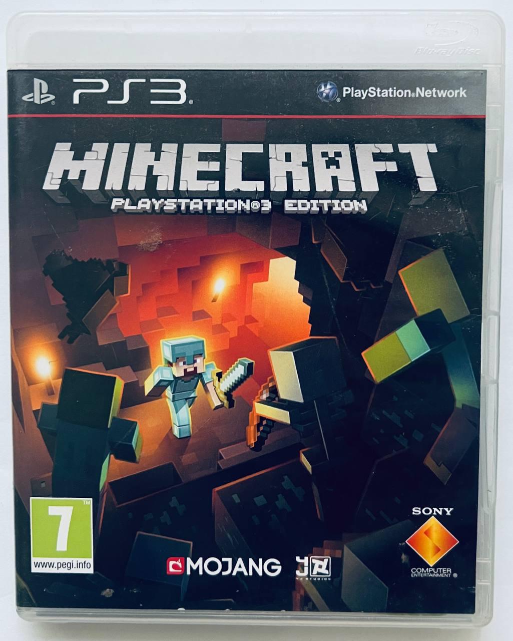 Minecraft: PlayStation 3 Edition, Б/В, російська версія - диск для ...