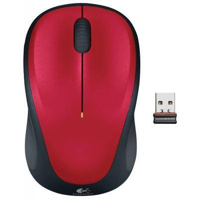 Мышь беспроводная Logitech M235 Red (910-002496) (ID#1548996092), цена ...