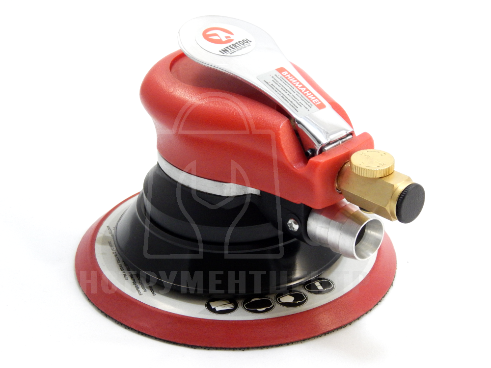 Шлифмашинка пневматическая Intertool PT-1007 цена ниже.