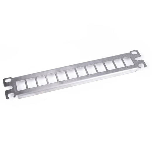 Купити Патч-панель CMS 1U наборна 12 портів UTP (CMS-PP12K10-SL) (Код ...