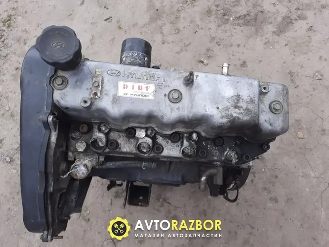 Двигатель 2.5TD D4BF 2110142P00 на Hyundai H200, H1, H100 1994-2007 год ...