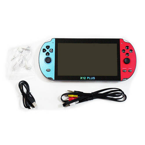 Купить Игровая консоль PSP X12 Plus большой экран 7" MP5 16Gb 1000 игр ...