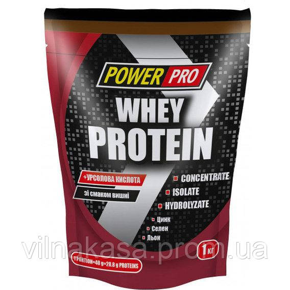 Купить Протеин Power Pro Whey Protein 1000 g 25 servings Вишня VK, код ...