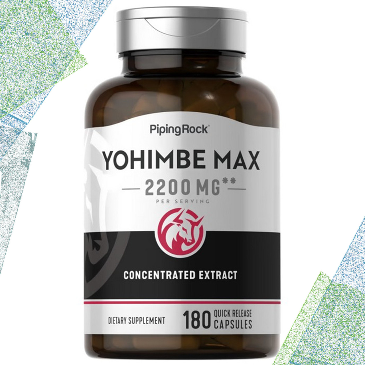 Купить Бустер тестостерона Piping Rock Yohimbe Max 2200 мг на порцию ...