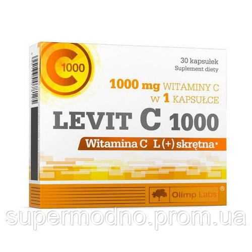 Купити Вітамін C для спорту Olimp Nutrition Levit C 1000 30 Caps MN ...
