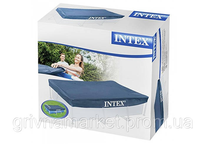 Купить Тент для каркасного бассейна Intex 28039 460х226 см GM, код ...