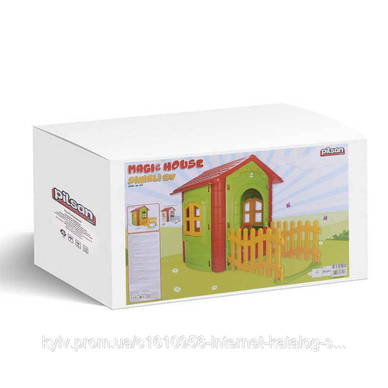 Купить Игровой домик Pilsan Magic House Pilsan Серый с красным 90524 CS ...